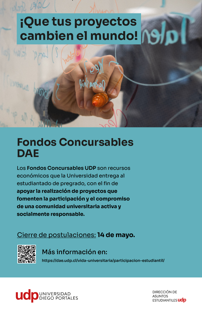 Postula a los Fondos Concursables para estudiantes UDP: ¡Que tus ...